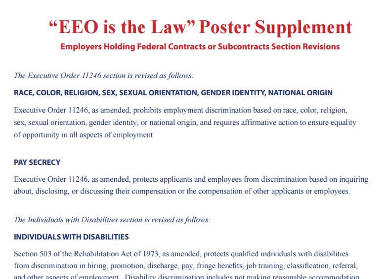 New OFCCP Pay Transparency Rules In Effect | ERE